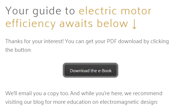 [Examples] Contact Form Thank-You Page | B2B Lead Nurturing